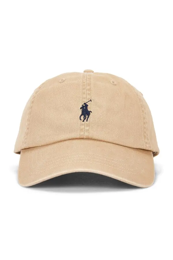 Polo Ralph Lauren Chino Sport Cap In Blue - Vintage Khaki