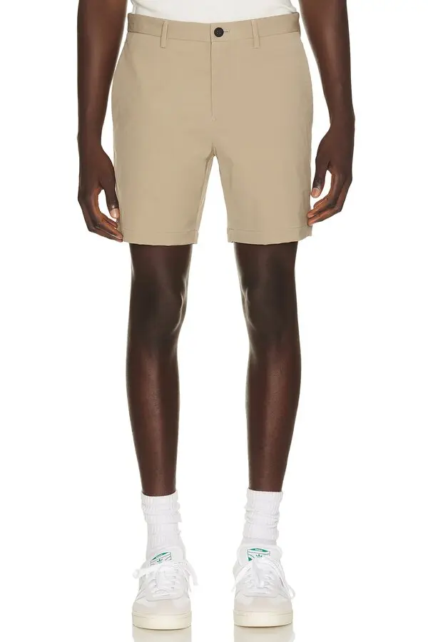 Theory Zaine Neoteric Short In Brown - Bark
