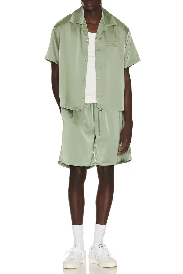 HONOR THE GIFT Satin Drawcord 7" Shorts