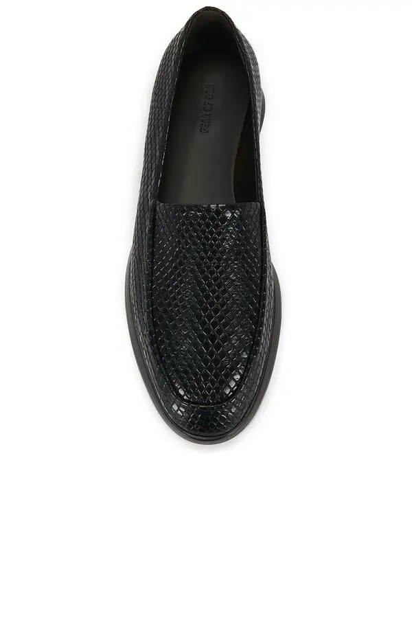 Fear Of God Croc Embossed Leather Loafer