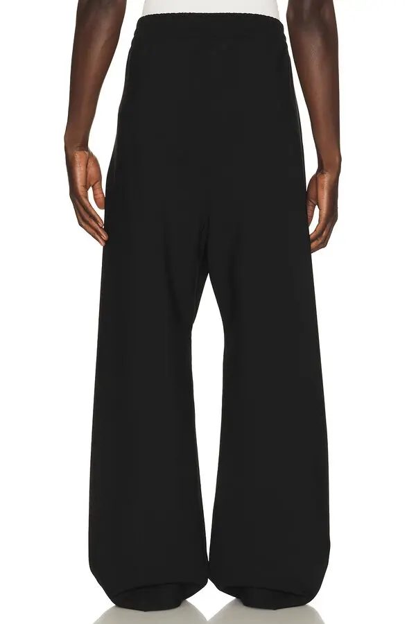 Fear Of God Wide Leg Drawstring Pants - Black