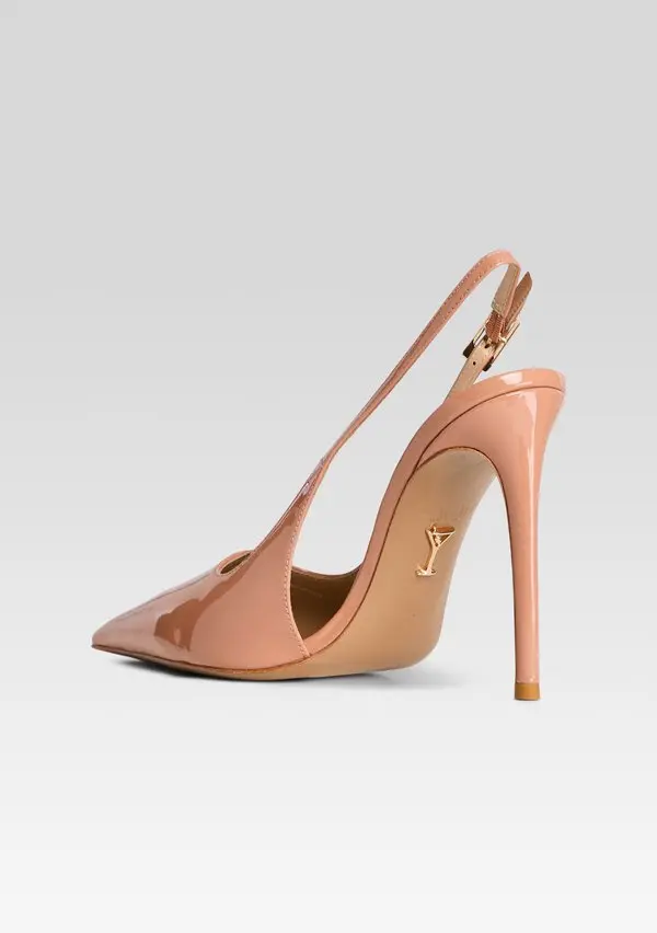 Retrofete Cindy Slingback Heel - Nude
