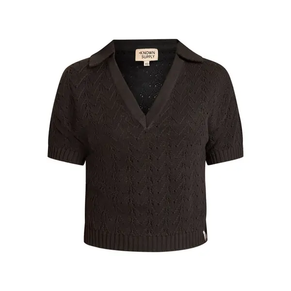 KNOWN SUPPLY Amelia Sweater - Black