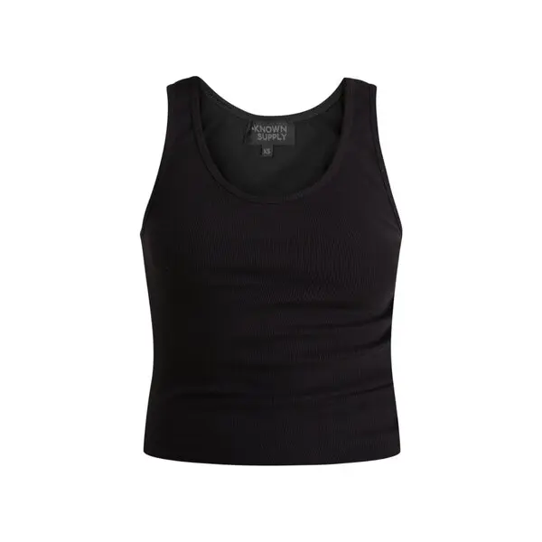 KNOWN SUPPLY Garnet Tank - Black