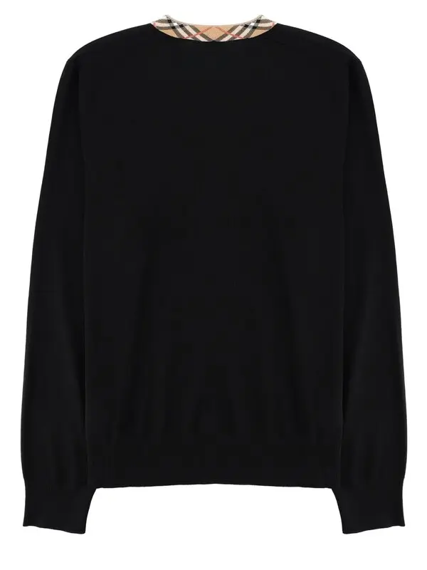 Burberry Merino Wool V-neck Sweater