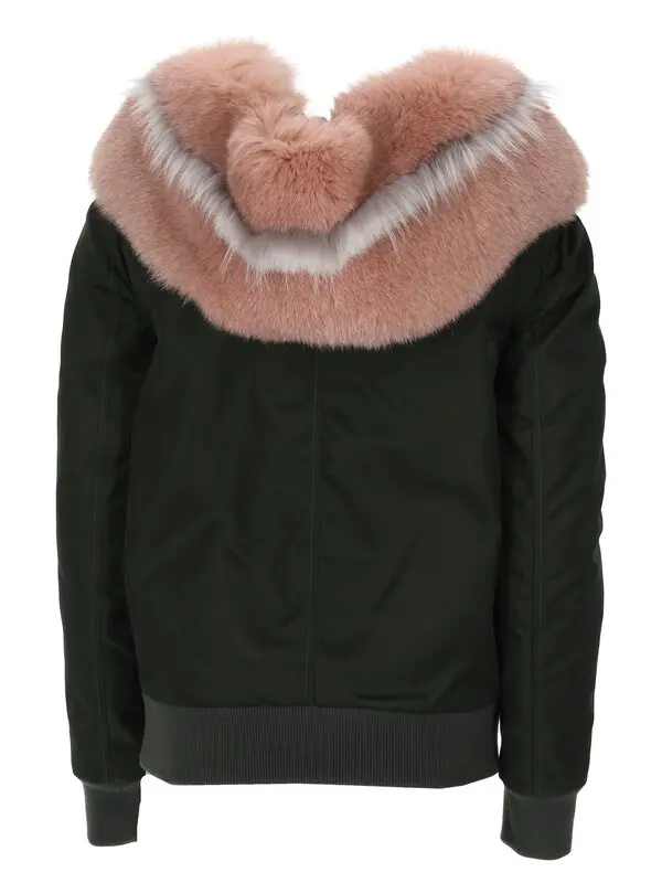 Mr & Mrs Italy Hooded Bomber Jacket
