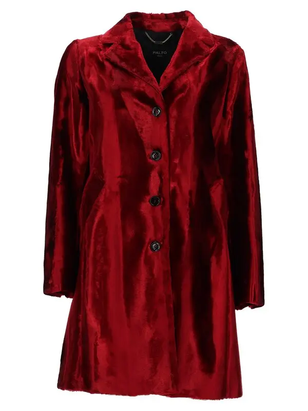 PALTO' Cappotto Monopetto - Red
