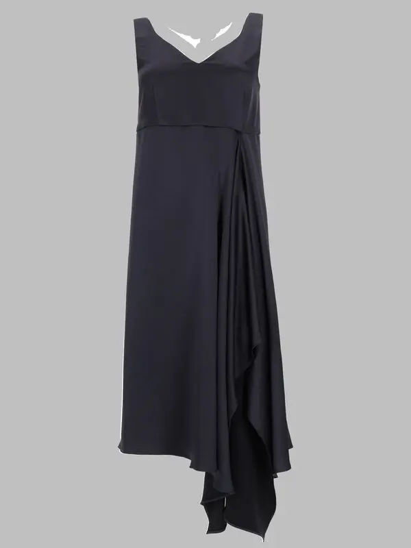 P.a.r.o.s.h Draped Maxi Dress