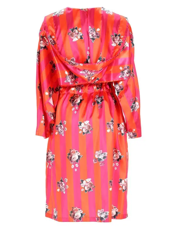 GOLDEN GOOSE Floral Print Coat