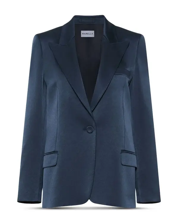 Marella Mllzimino Satin Blazer