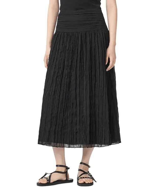 ALLSAINTS Asal Maxi Skirt - Black