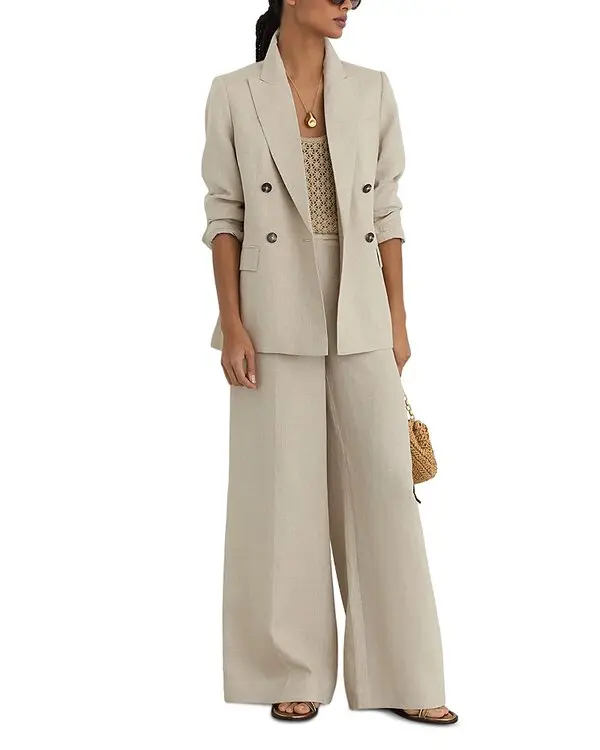 REISS Linen Kit Blazer