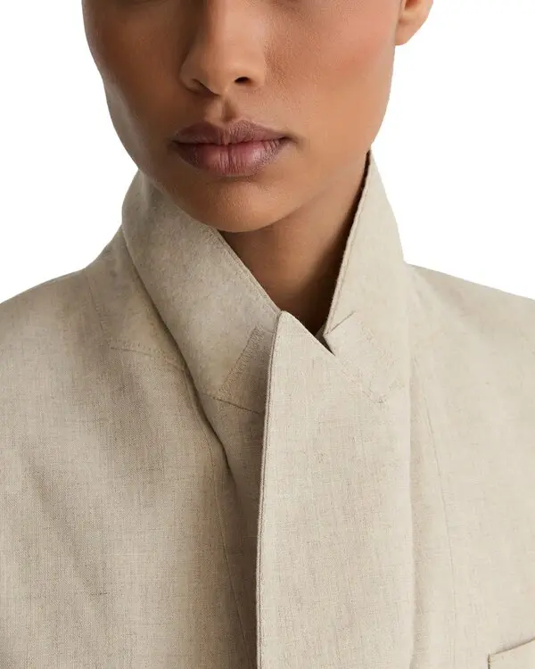 REISS Linen Kit Blazer