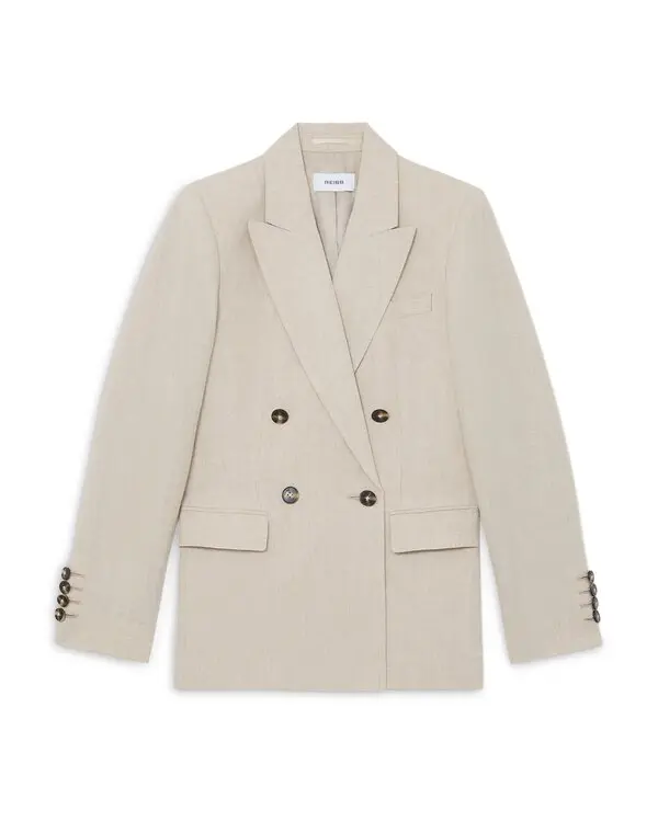 REISS Linen Kit Blazer