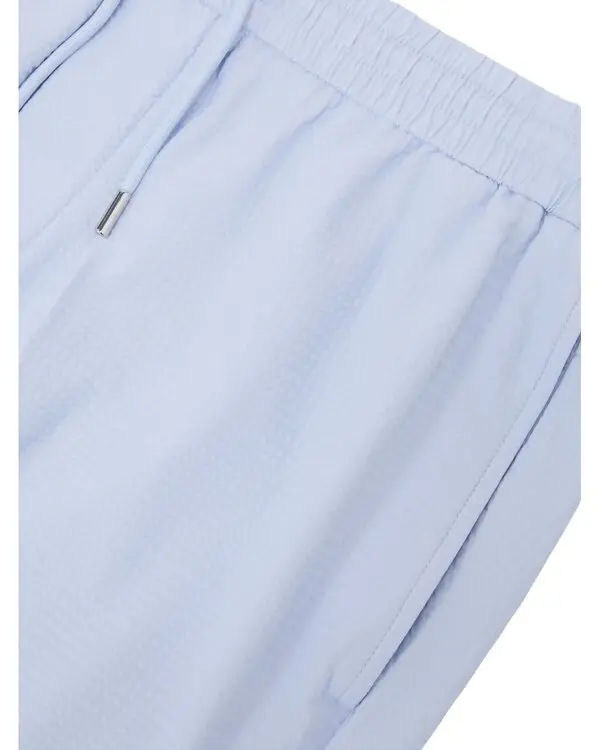 REISS Ajay Seersucker Shorts - Soft Blue