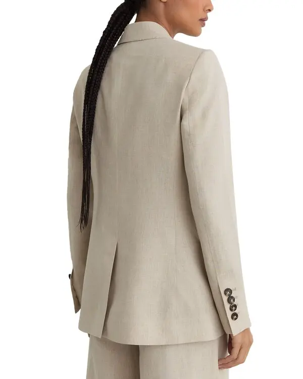 REISS Petites Kit Linen Blazer