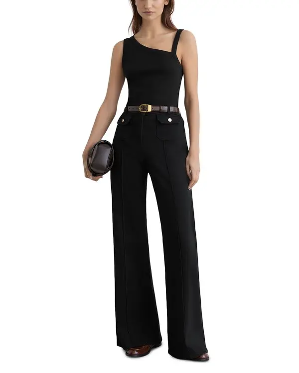 REISS Asymmetric Tank Top