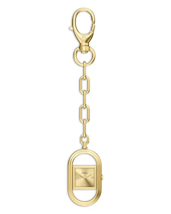 Fossil Bag Charm Watch, 22mm X 22mm