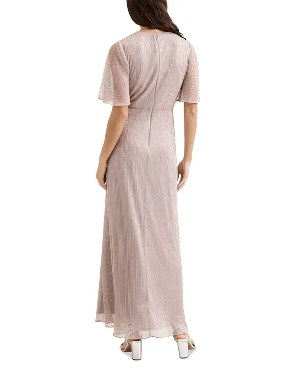 PHASE EIGHT Dorinda Plissé Maxi Dress