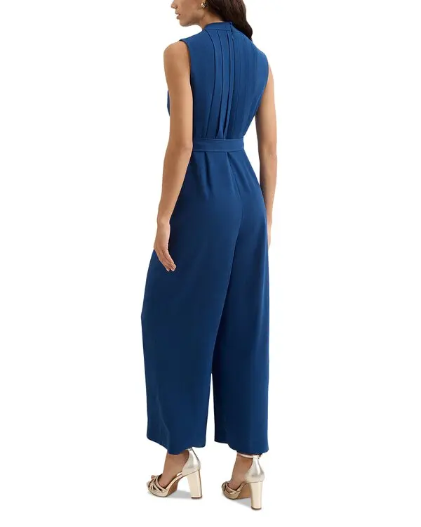 PHASE EIGHT Sleeveless Wide Leg Jumpsuit With Tie Waist