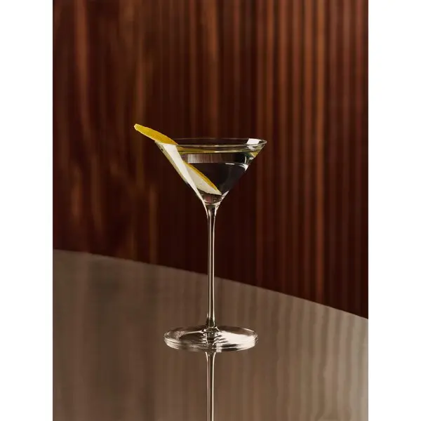 ORREFORS Bjorn Frantzen Martini Glasses, Set Of 2