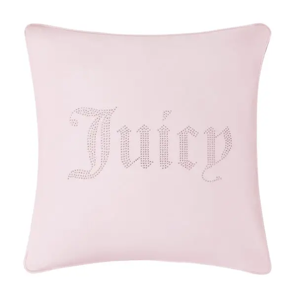 Juicy Couture Rhinestone Decorative Pillow
