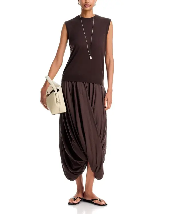 TOTEME Cocoon Skirt - Walnut