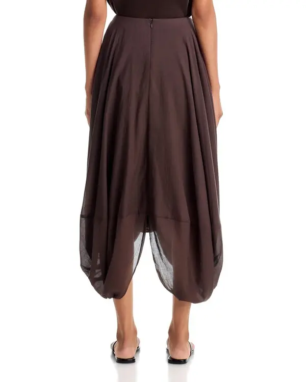 TOTEME Cocoon Skirt - Walnut