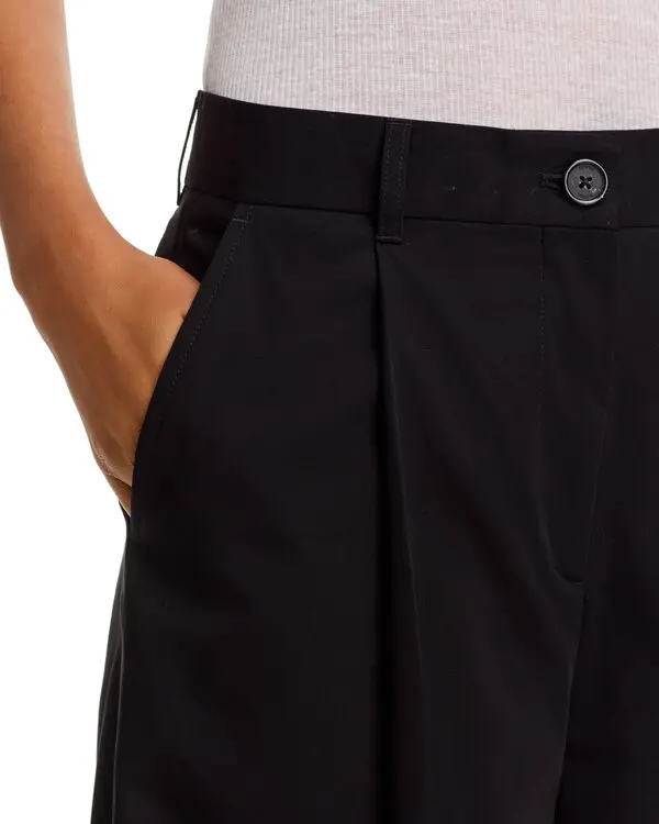 TOTEME Single Pleat Cotton Trousers