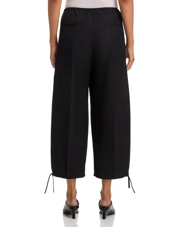 TOTEME Drawstring Cotton Trousers