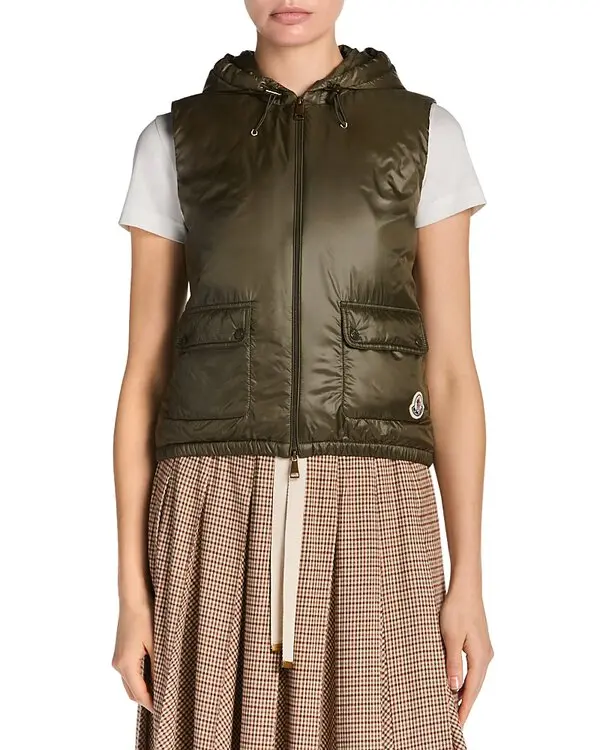 Moncler Lansette Vest - Olive