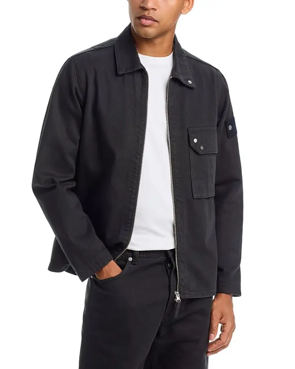 Stone Island Pocket Overshirt - Black