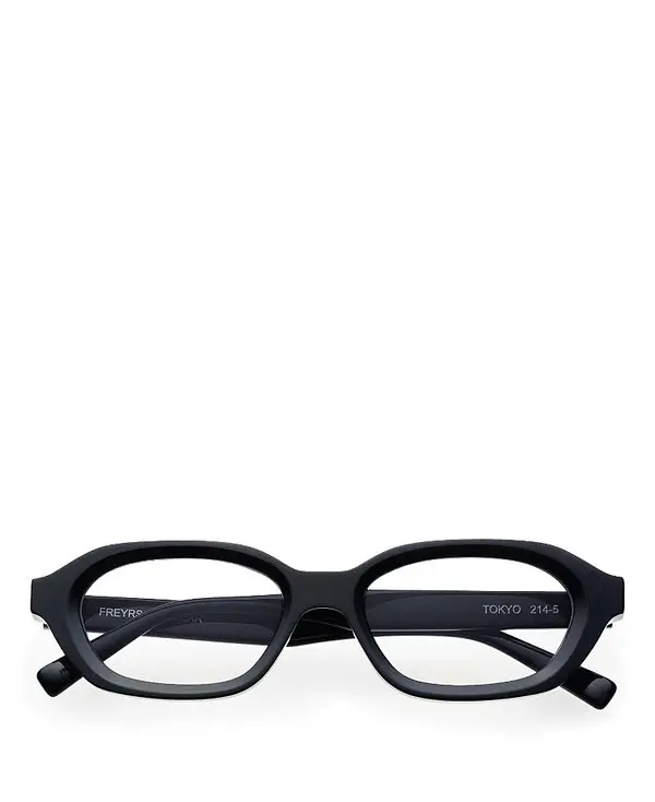 FREYRS EYEWEAR Tokyo Oval Blue Light Glasses - Black