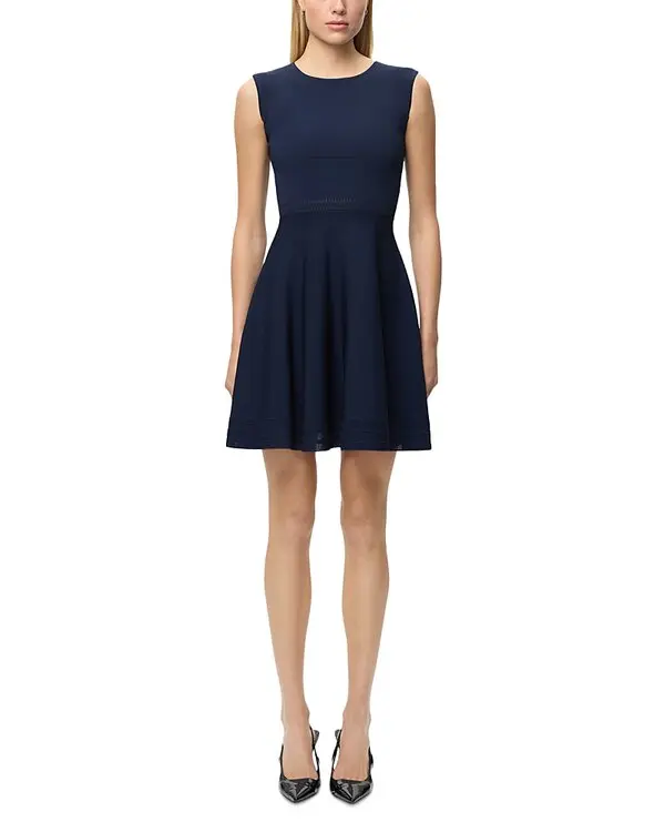 Herve Leger The Anna Knit Dress - Storm