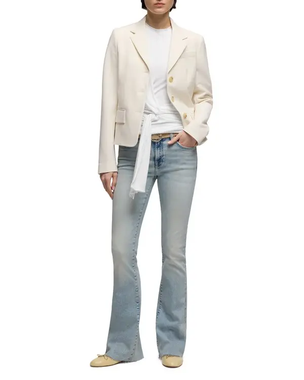 7 For All Mankind Tailorless High Rise Bootcut Jeans