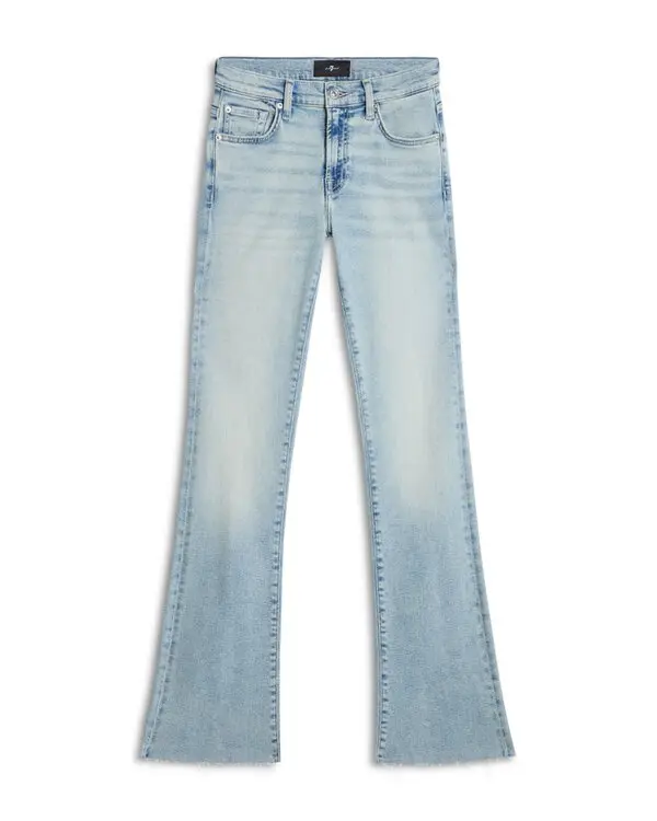 7 For All Mankind Tailorless High Rise Bootcut Jeans