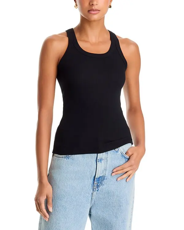 RÓHE Scoop Neck Rib Tank Top
