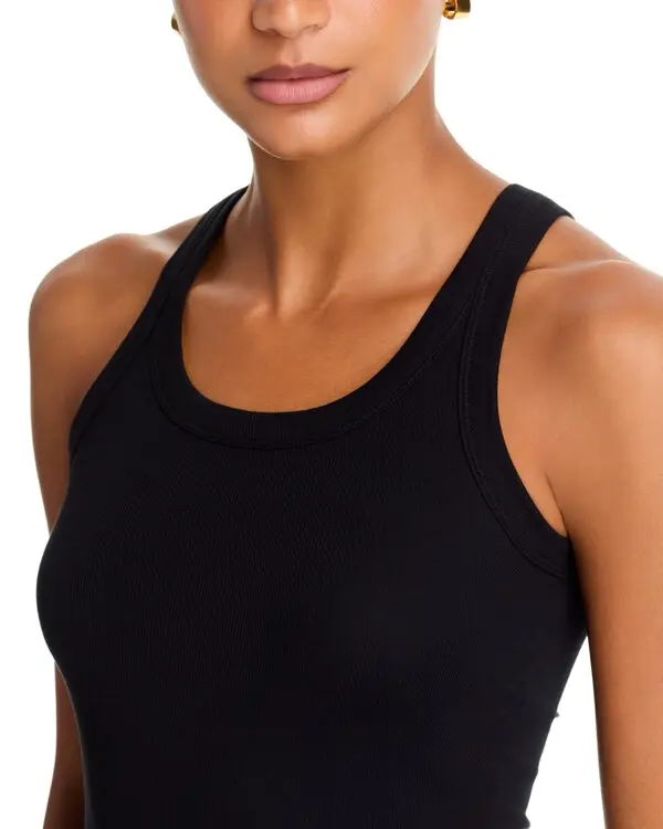 RÓHE Scoop Neck Rib Tank Top