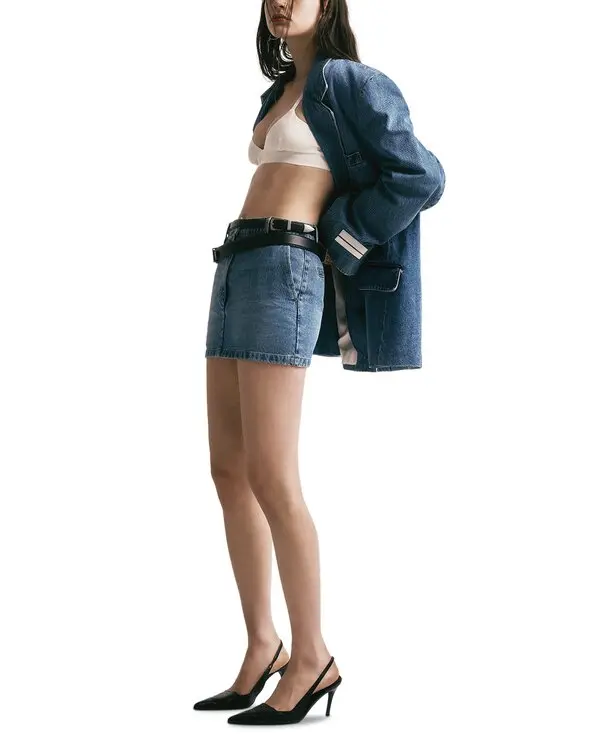 LEMIUNE 01 Sb Denim Blazer