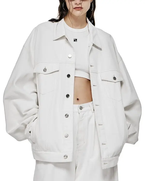 LEMIUNE 01 Denim Trucker Jacket - Ow