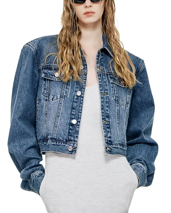 LEMIUNE 02 Denim Trucker Jacket - Mb