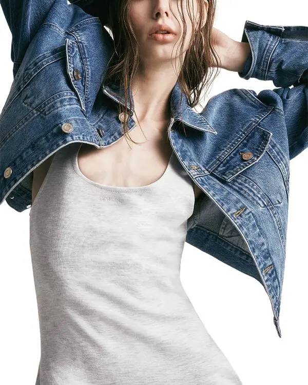 LEMIUNE 02 Denim Trucker Jacket