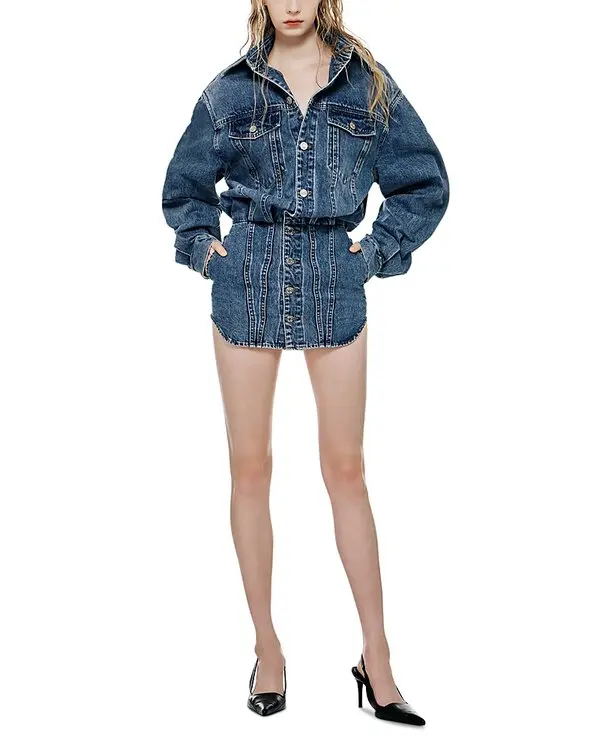 LEMIUNE 02 Denim Mini Dress