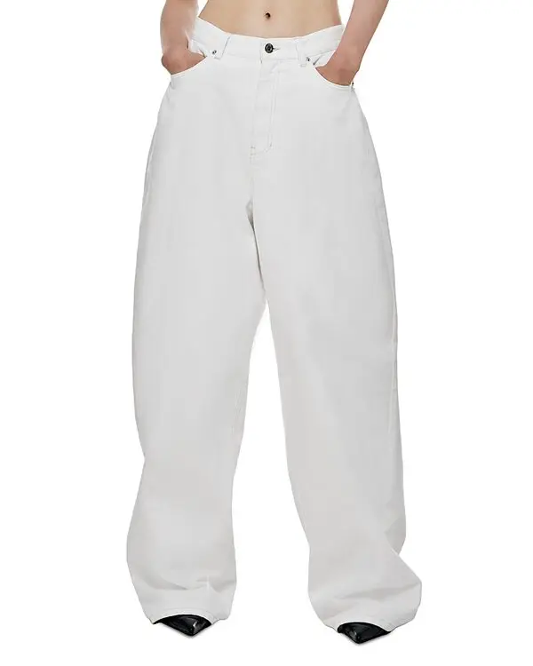 LEMIUNE 01 Loose Wide Leg Jeans - Ow