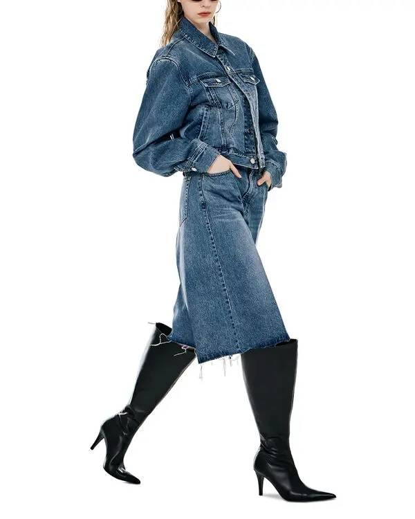 LEMIUNE 02 Denim Shorts