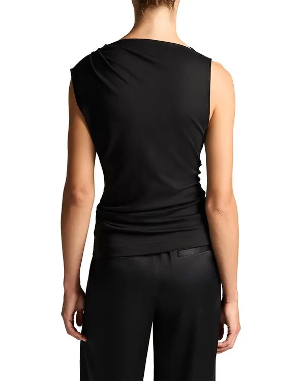 Vince Sleeveless Drape Top