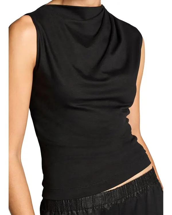 Vince Sleeveless Drape Top