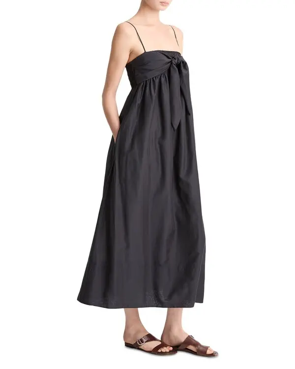 Vince Tie Detailed Maxi Dress