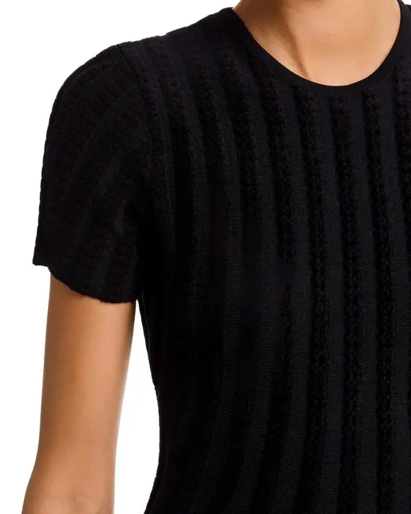 Alexander McQueen Chenille Viscose Mini Dress