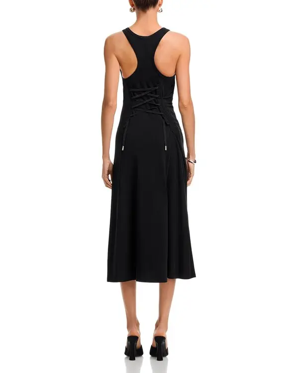 Alexander McQueen Cotton Midi Dress